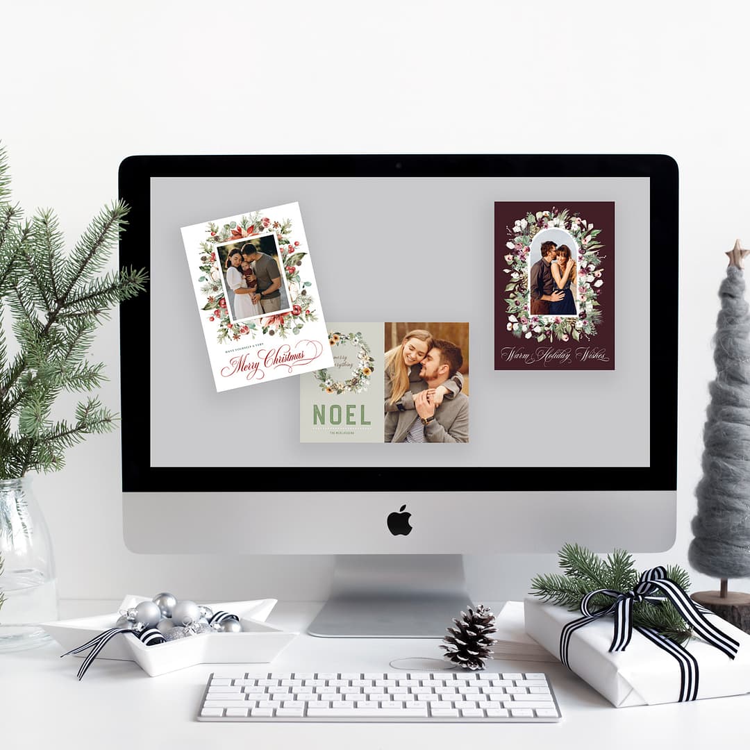 Digital Christmas Photo Card - OMD creative